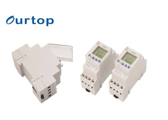 2300W Din Rail Mounted Time Switch Programmable Multi Channel ATHC622