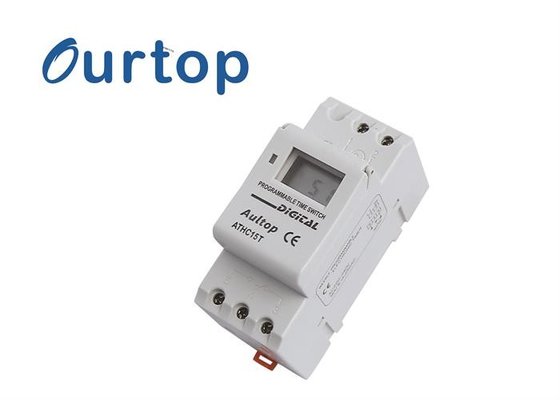 AHTC 15T Programmable Digital Timer Switch 3 Years Power Reserve 150G Weight