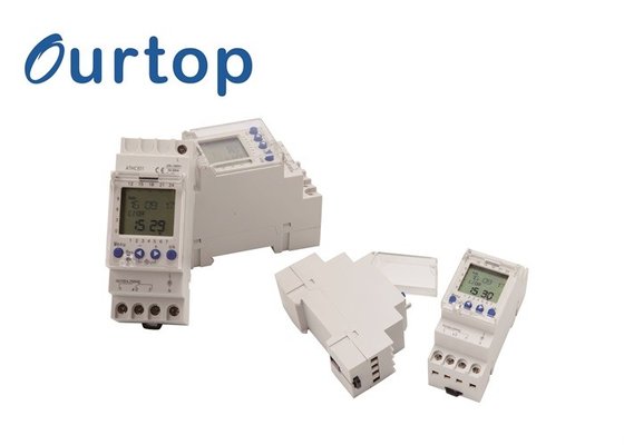 ATHC611 Din Rail Timer Switch 1 Channel With Lithium Battery Operated 16A