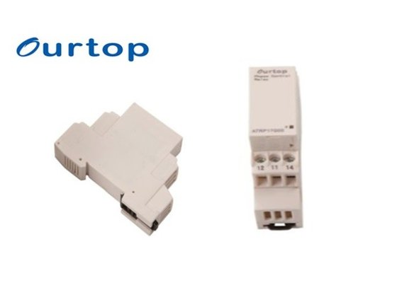 17.5mm Width Phase Protection Relay 0.13kg Weight 5A Nominal Output Current