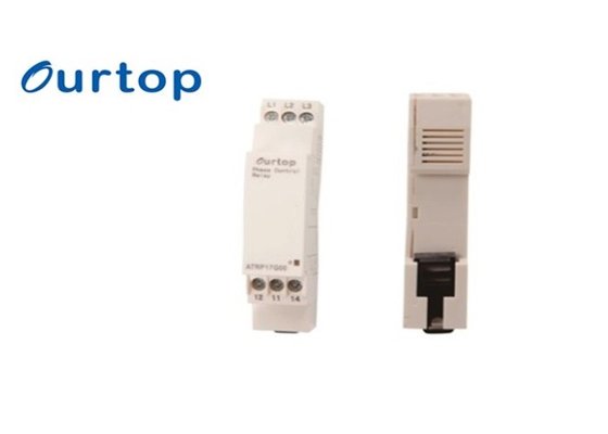 17.5mm Width Phase Protection Relay 0.13kg Weight 5A Nominal Output Current