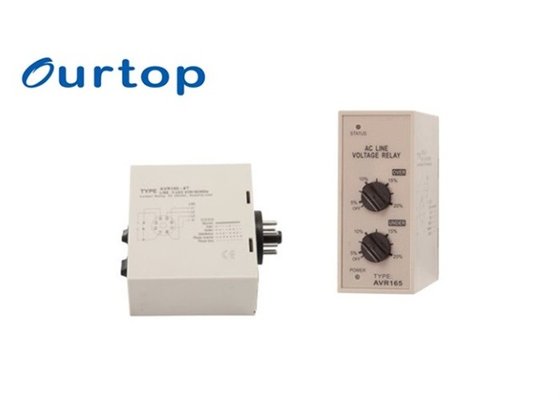 1 LED Yellow Phase Control Relay / 3 Phase Failure Relay 250vAC 5A Contact Rating
