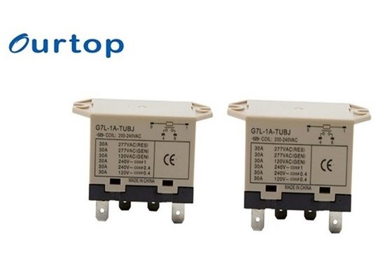 Rated Load 30A Ac Fan Relay Switch 250VAC Rated Carry Current ATR-G7L-1A-TUB