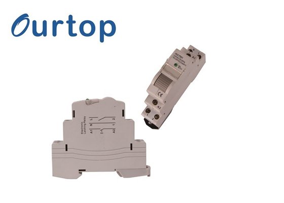 1NO Contact Configuration DIN Rail Latching Relay Longer Mechanical And Electrical Life