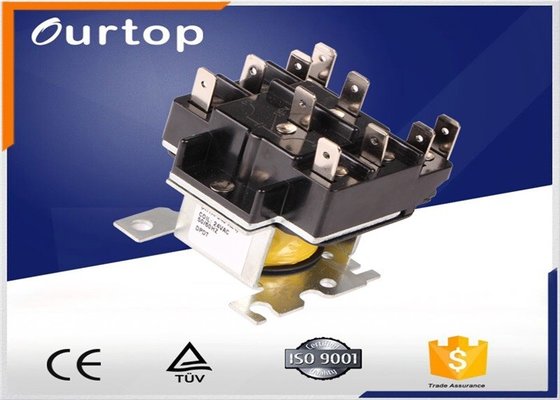 Air Conditioner Fan Relay Quick Connect , 2 Pole Relay Switch For Central Air Conditioner