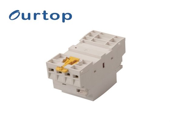 25A Din Rail Contactor 4NC Contact 2200VAC No Shunt Between Open Contacts
