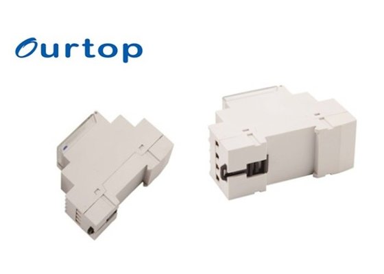Ourtop Week Program Din Rail Timer Switch 2 Changeover Switch Switching Contact