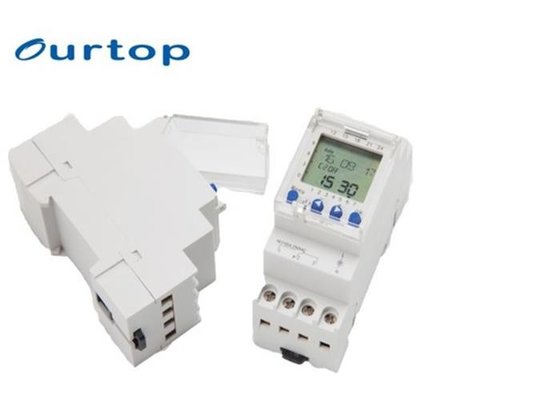 Minute Pulse / Cycle 1s Digital Ac Timer Switch 5 VA Max 90 Memrory Lacations