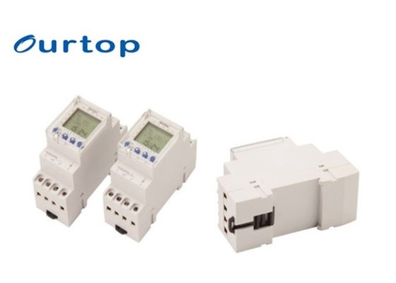 LCD Display 220v Ac Timer Switch , Battery Timer Switch With CE Passed