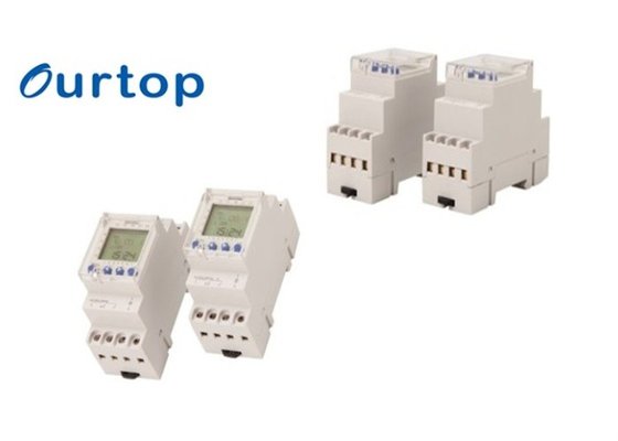 LCD Display 220v Ac Timer Switch , Battery Timer Switch With CE Passed