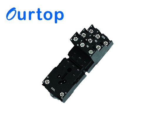 ASC-11E My3 Relay Socket 11 Pin Screw Terminal DIN Rail Mounted Easy Connection