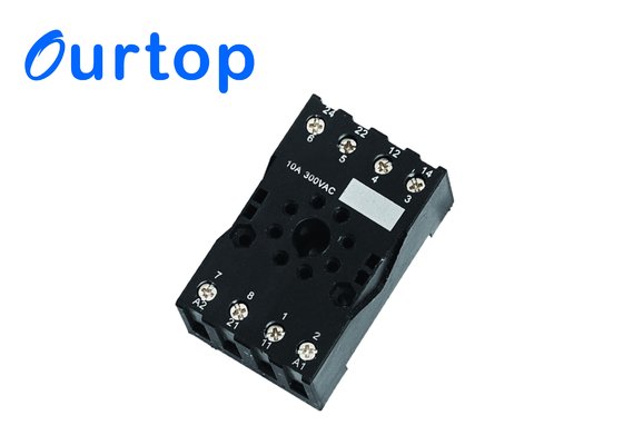 ASE-08E Mini 8 Pin Relay Base Socket For Timer Relay 60.22 With Rated Current 10A