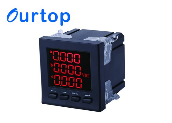 LCD Display Digital Panel Meter With 2 Way Switch Input / 3 Way Relay Output