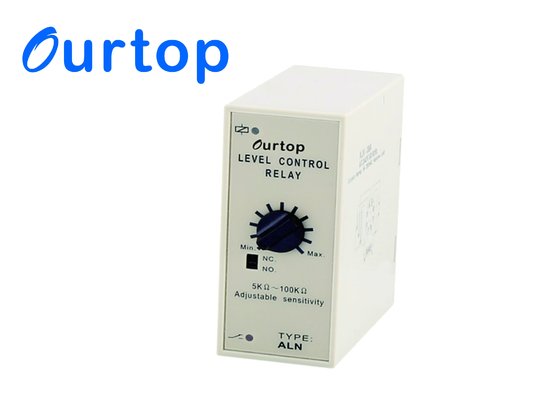 ALN/AL2N Level Control Relay For Electrolytic Fluid Adjustable Sensitivity 5K~100KΩ