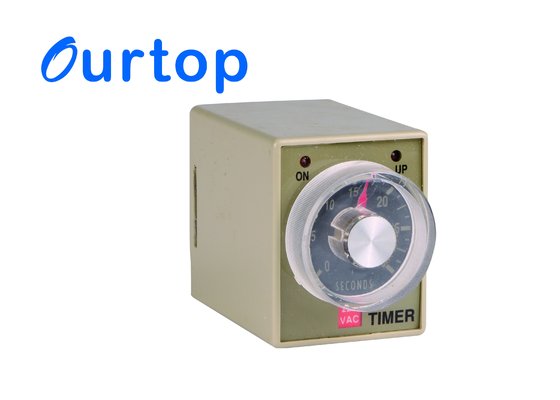 Adjustable Electronic Timer Delay Relay Multi Range With ON - UP Operating