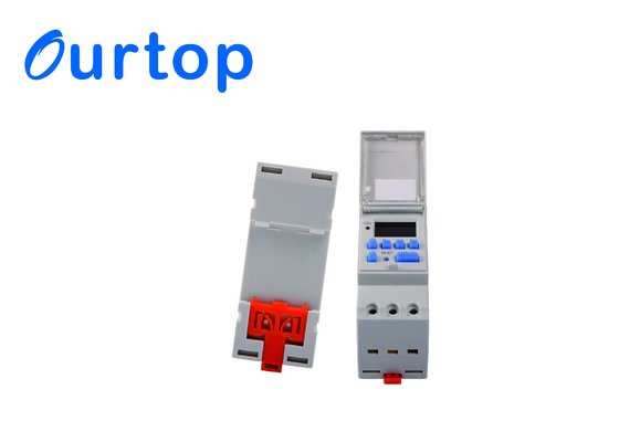LCD Display Programmable Digital Timer Switch , 7 Day 24 Hour Electronic Timer Switch
