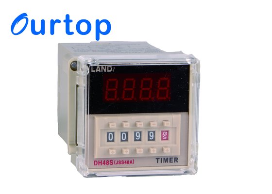 0.01~99H99M Full Timing Range Timer Delay Relay LED Display 160g Weight