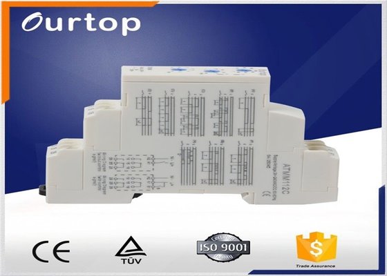 Green LED Multifunction Timer Relay 500mW Minimum Switching Load Multi Function
