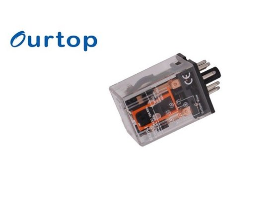 Miniature Electromagnetic Relay General Purpose Power Relay 6V~220VDC Coil Voltage