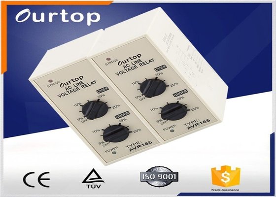 Three Phase Line Voltage Monitoring Relay Fault Detection Delay High Power