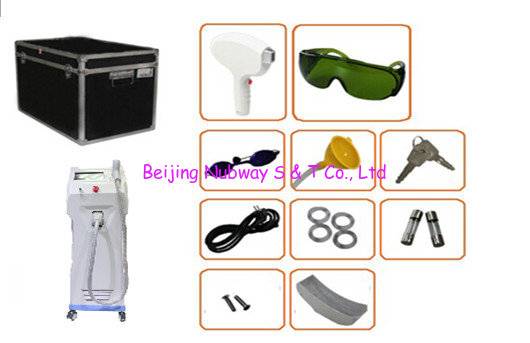 LAMIS XL 808nm Diode Laser Hair Removal Beauty Salon Machine/ Laser Depilation IPL Machine