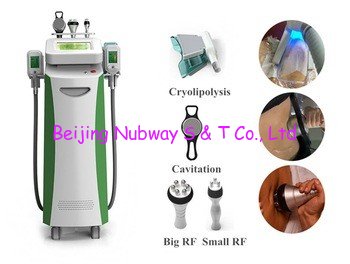 2019 Vertical vacuum cavitation system frozen slimming equipment fat frezze cryolipolysis body contouring machine