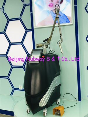 Nubway new arrival 600ps picolaser q switch 1064nm 532nm nd yag laser tattoo removal with FDA CE approved