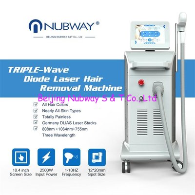 China Professional depilation 808nm laser diode removal hair / diode laser hair removal machine price