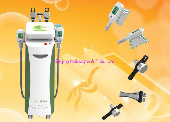 Best selling cavitation rf vacuum cryolipolysis with 2 cryo handle fat removal machine 2019