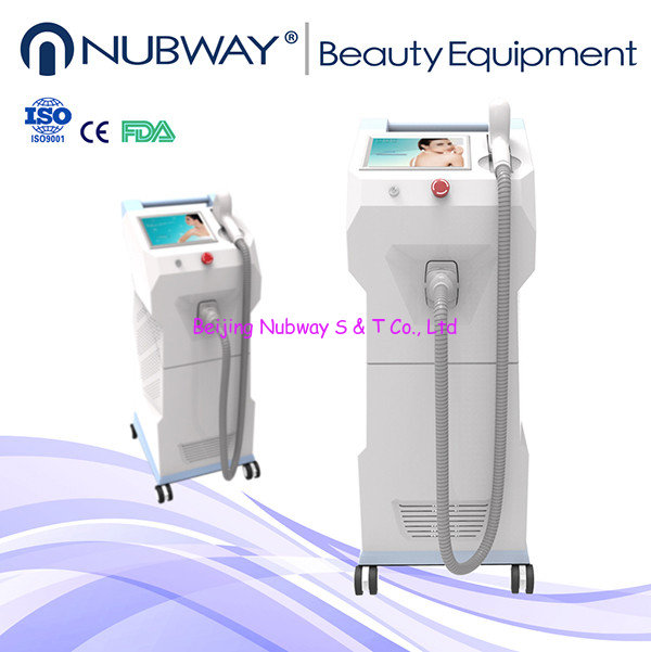 Top Quality Hair Loss Depilator / Stong Cooling Painfree 808nm Diode Laser Hair Remover