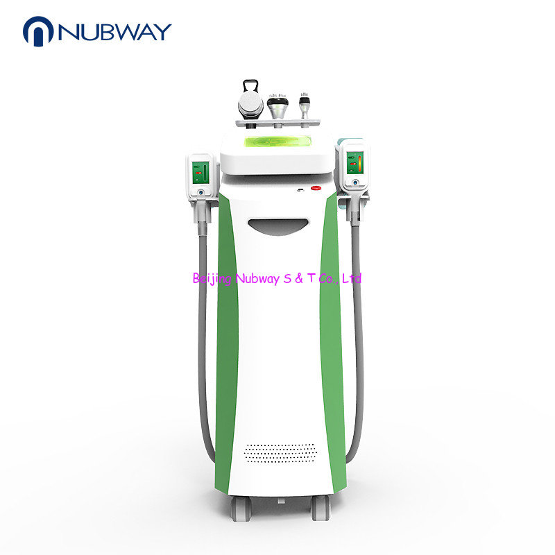 Beijing Nubway 5 hanldes RF Cavitation Cryolipolysis Slimming system nbw-c325 For weight loss