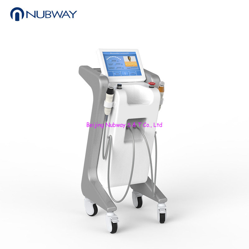2019 hot sale 2 handles face lifting microneedle rf fractional machine with medical CE for spa and salon use