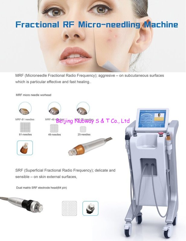2019 Nubway Factory price OEM ODM nubway micro needle skin rejuvenation wrinkle removal machine for spa use