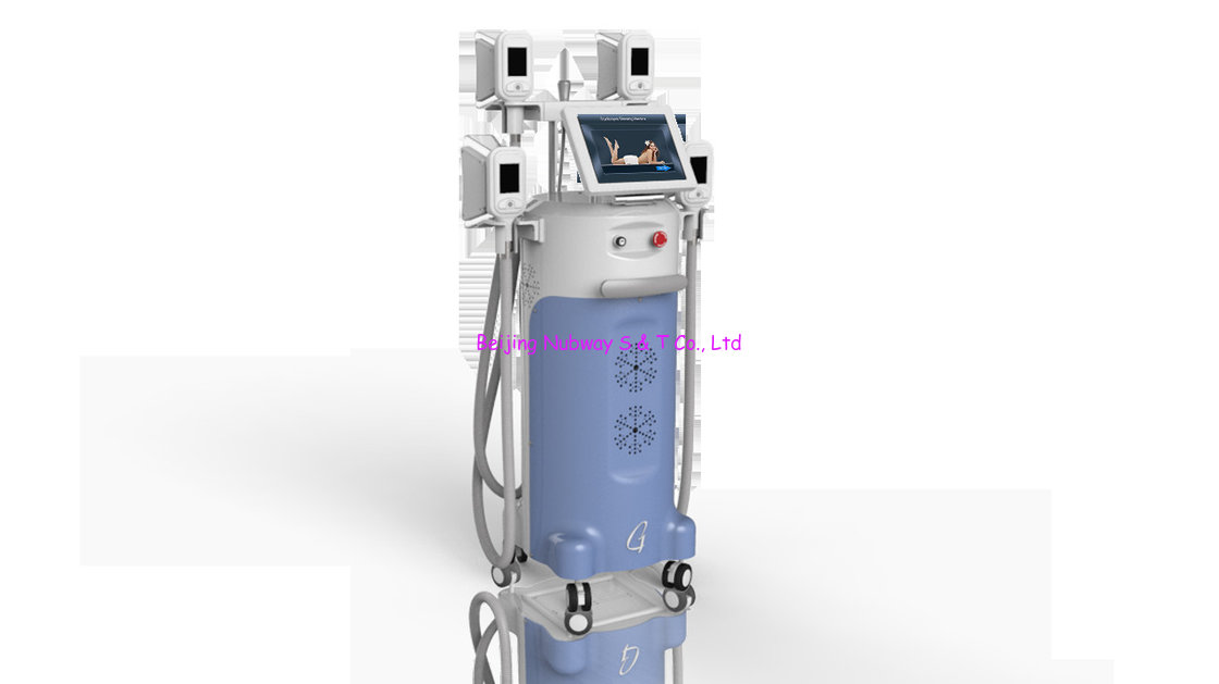 4 cryo handles cryolipolysis cavitation slimming machine cool tech shape fat freezing machine