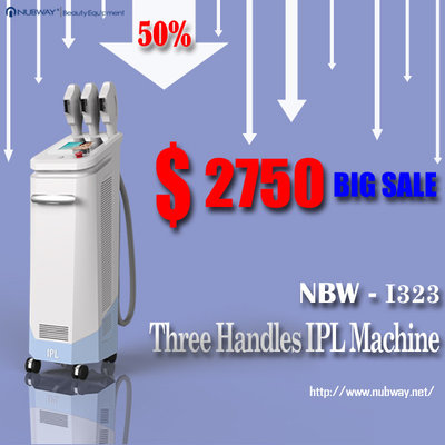 Newly-designed IPL Hair Removal Beauty Machine 1800w White version