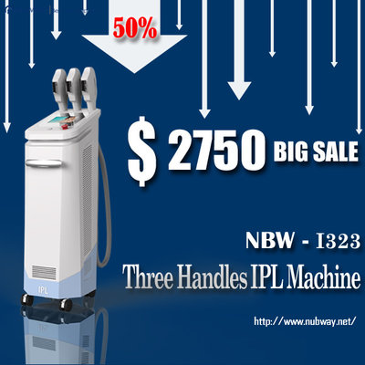 Newly-designed IPL Hair Removal Beauty Machine 1800w White version