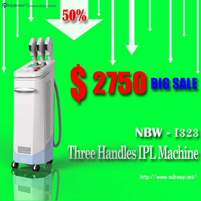 Meticulously-designed IPL Hair Removal Apparatus 1800w White version