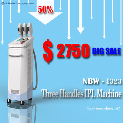 Meticulously-designed IPL Hair Removal Equipment 1800w White version