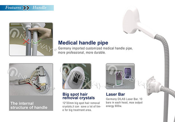 2015 New Arrival Germany 808nm 810nm Diode Laser Hair Removal Machine NBW-L131