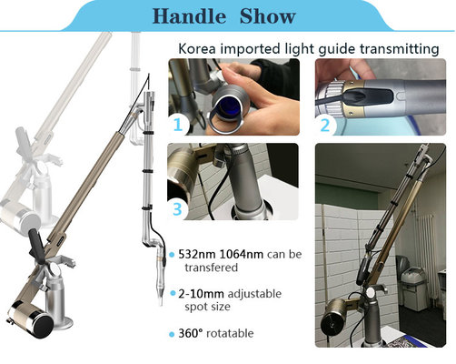 Promotion！laser skin clinic ND:Yag Laser Tattoo Removal/Skin Rejuvenation Unit NBW-1000