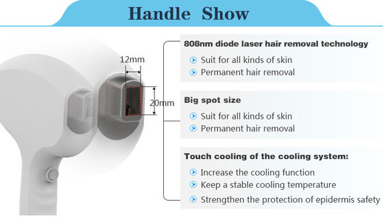 China nubway best popular medical ce approved portable 808 nm diode laser hair removal machine