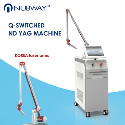 Most professional laser tattoo removal machine beauty equipment q switched nd yag laser