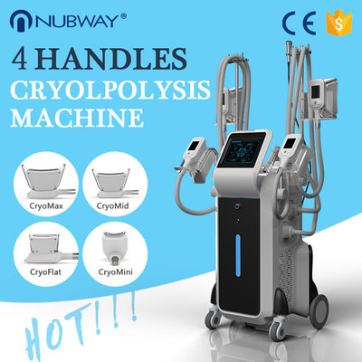 Nubway effective cryolipolysis weight loss cool tech fat freezing body slimming cryotherapy machine for beauty spa
