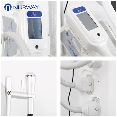 Nubway effective cryolipolysis weight loss cool tech fat freezing body slimming cryotherapy machine for beauty spa