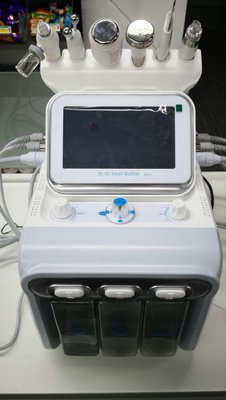 6 in 1 spa H2O2 hydrogen water hydro dermabrasion machine skin cleaning oxygen peeling
