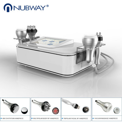 40k Multipolar RF Beauty Ultrasonic Body Slimming Machine For Dissolve The Fatness