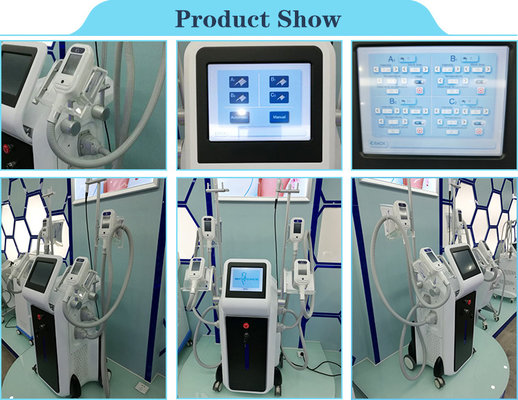 Reduce Cellulite Fat Freeze Cryolipolysis Slimming Machine With Touch Screen RF Cavitation