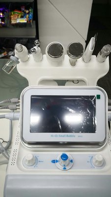 Microdermabrasion Machine 6 in 1 RF + Cold Hammer +BIO+ Scrubber+H2O2 Skin Deep Cleaning+H202 Skin Moisture
