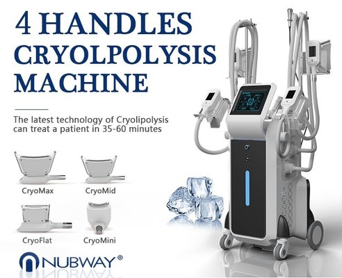 Meticulously-designed!!! The most featured Cryolipolysis Slimming Machine with four cryo handles
