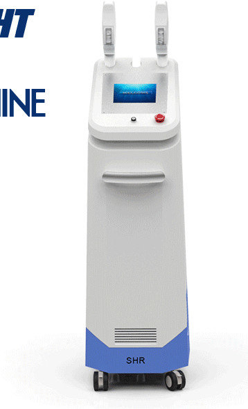 Nubway Manufacturer Two Handles IPL SHR Hair Removal/Skin Rejuvenation System NBW-SHR212